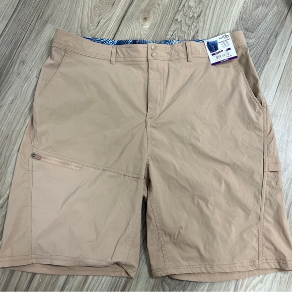 reel life | Shorts | Reel Life Riptide Shorts Men Xxl Tan Stretch Water ...